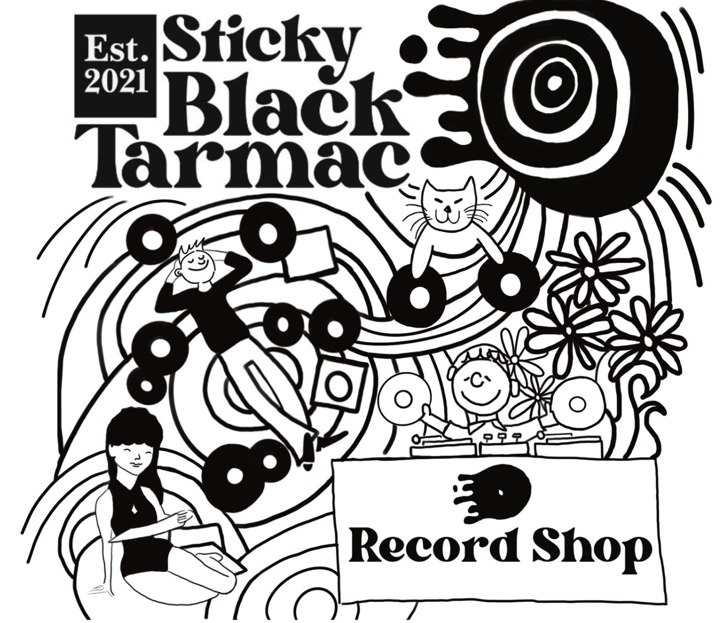 In Stock – Sticky Black Tarmac