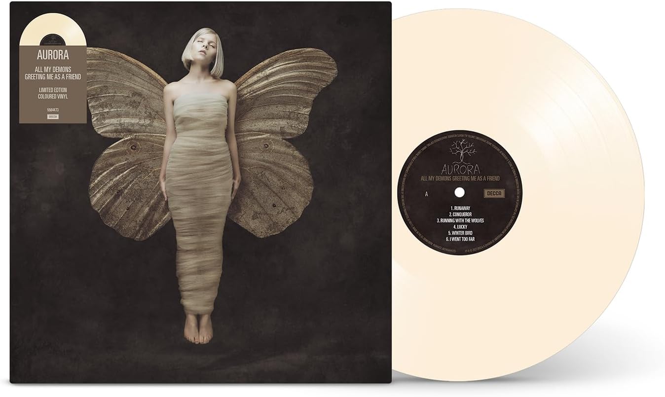 Aurora - All My Demons Greeting Me As A Friend (Cream Vinyl) – Sticky ...