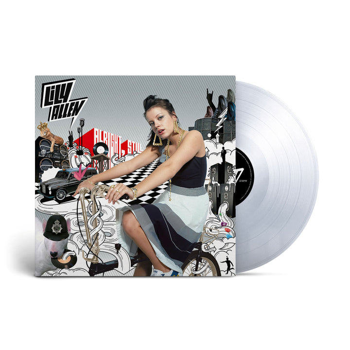 Lily Allen – Alright, Still (Crystal Clear Vinyl) – Sticky Black Tarmac