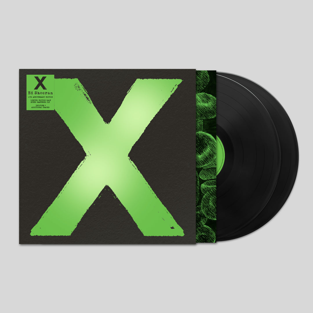 Ed Sheeran - X (10th Anniversary Vinyl) – Sticky Black Tarmac