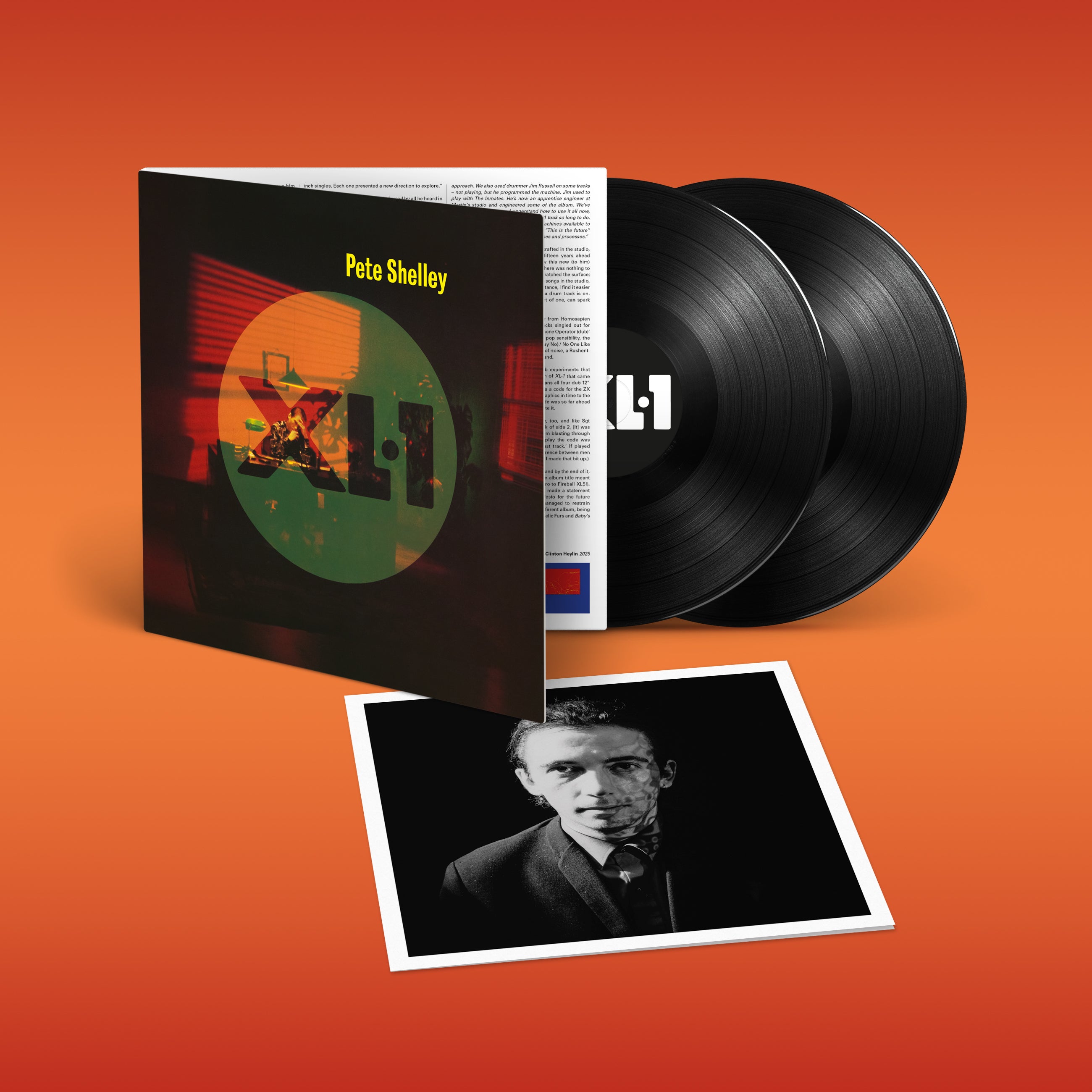 Pete Shelley - XL-1 – Sticky Black Tarmac