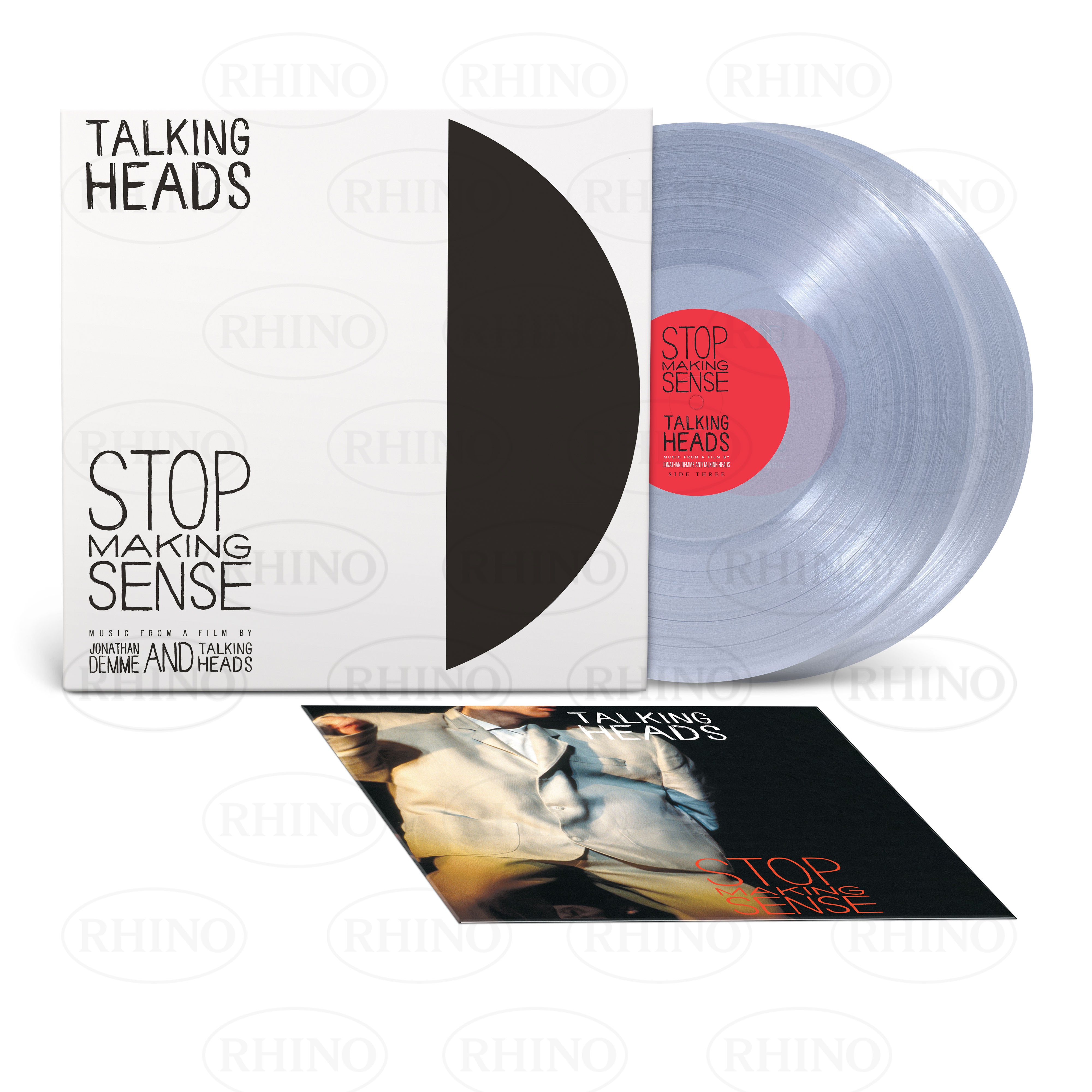 Talking Heads - Stop Making Sense (Clear Vinyl) – Sticky Black Tarmac