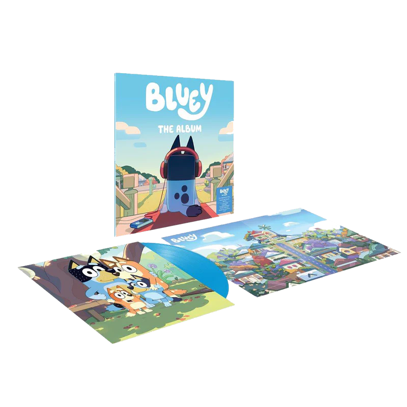 Bluey - Bluey (Bluey Vinyl + Poster) – Sticky Black Tarmac