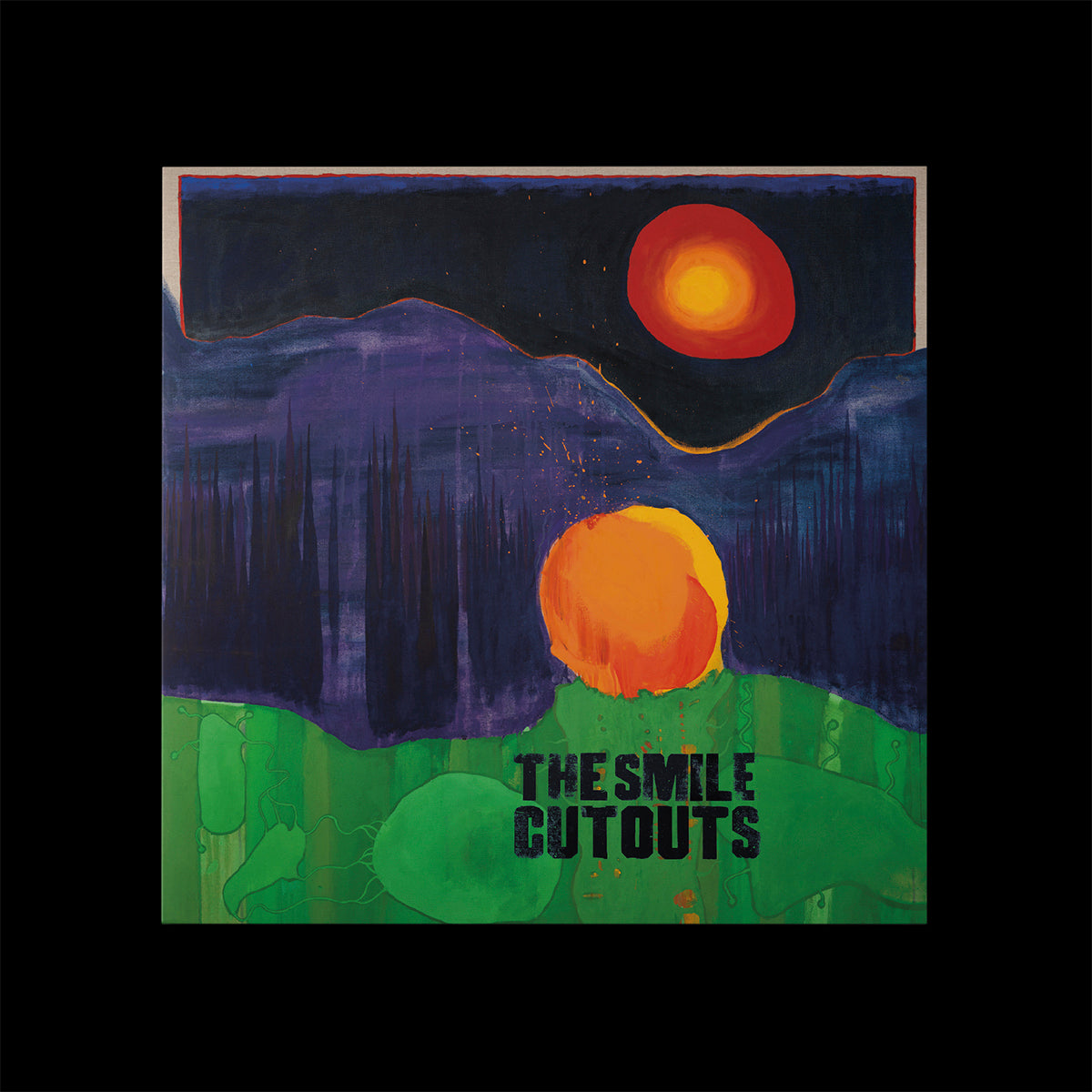 The Smile - Cutouts (Black Vinyl) – Sticky Black Tarmac