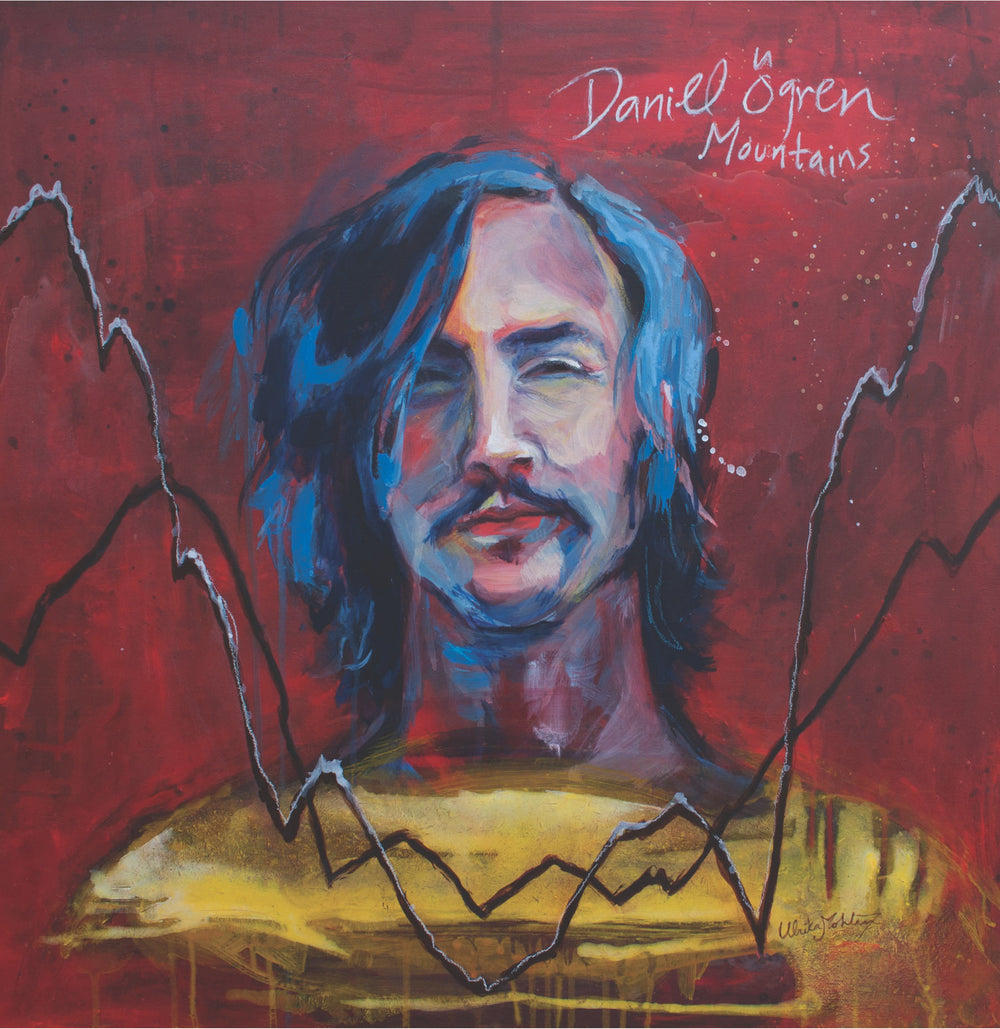 Daniel Ogren - Mountains (2015, Red Vinyl) – Sticky Black Tarmac