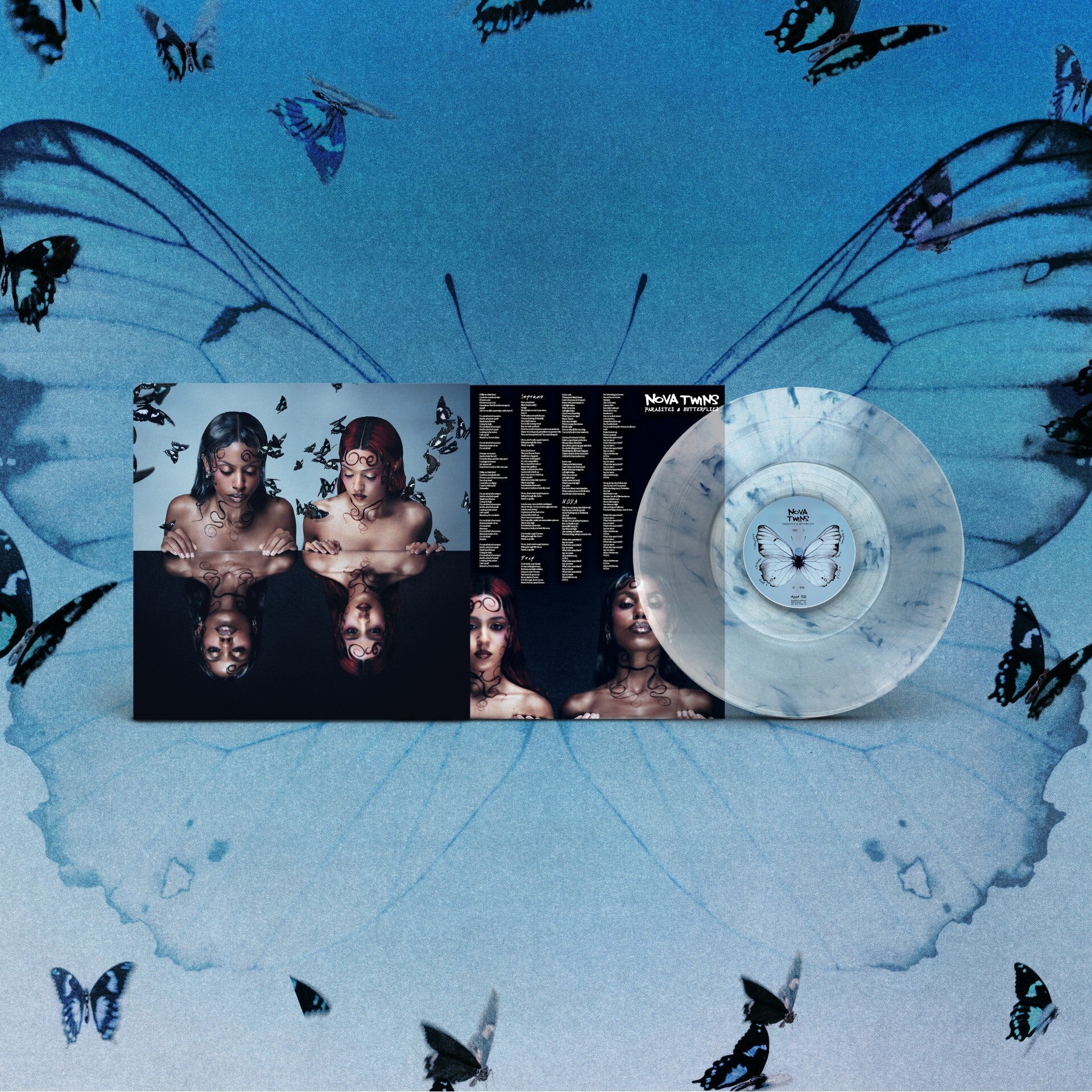 Nova Twins – Parasites & Butterflies – Sticky Black Tarmac