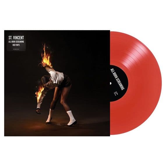 St. Vincent - All Born Screaming (Red Vinyl) – Sticky Black Tarmac